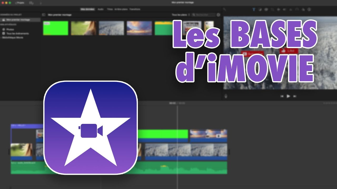 iMovie : tutoriel débutant ! — avecBertrand.tech